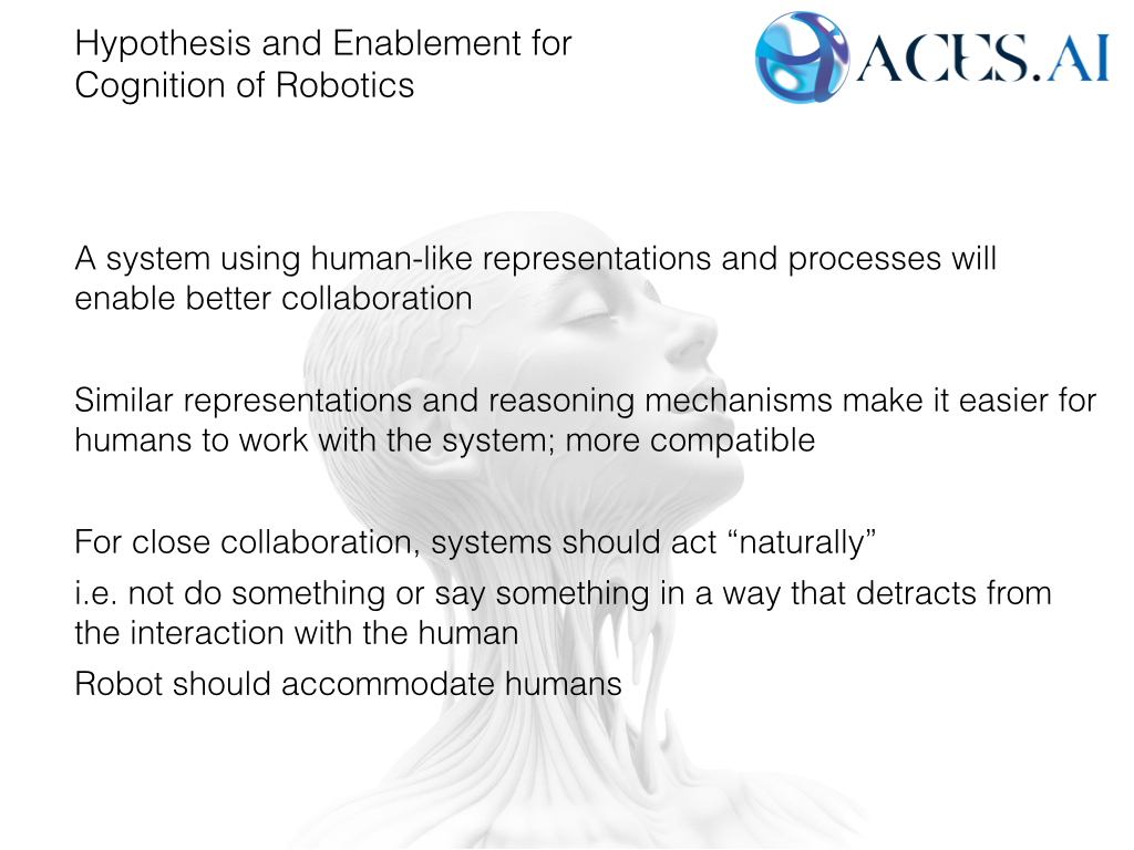 Cognition and Evolution for AI and Robotics – ACES